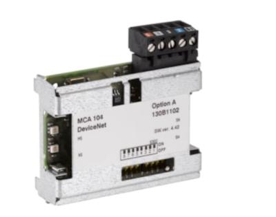 China Danfoss 130B1202  MCA 104 - DeviceNet interface Option for mounting on the control card. Painted version for sale