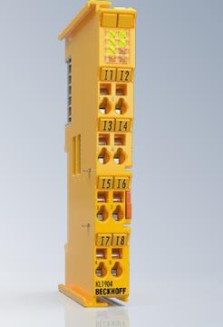 China Programmable Logic Controller PLC Featuring Pluggable KL3064 Terminal Blocks for Simplified Maintenance and 8 Channel Output for sale