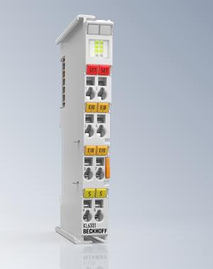 China Beckhoff  EL6652  Programmable Logic Controller PLC Featuring Two RJ45 Ports Supporting Line and Tree Topologies for Flexible Network Design for sale