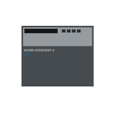 China INVT GD290-015G/018P-4 Industrial ECO Energy-saving Inverter for sale