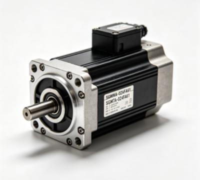 China Yaskawa  SGM7A-02AFA61  servo motor   200V, medium inertia, 24-bit incremental encoder for sale