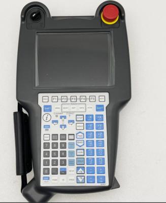 China FANUC A05B-2256-C100 Teach Pendant with Deadman Switch Touchscreen Interface and Emergency Stop Button for sale