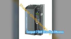 Compact 7 5kW Variable Frequency Drive 6SL3210 1KE21 7UF1
