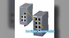 Fast Gigabit Industrial Ethernet Switch 8 Port Solution