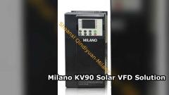 Milano KV90 VFD Solar Drive Single Phase Efficiency