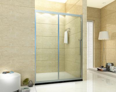 pièce de douche, clôture de douche, verre HTC-705 de douche d'acier inoxydable