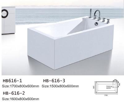 Chine Baignoires, baignoire libre sans robinet, douche HB616 de main à vendre