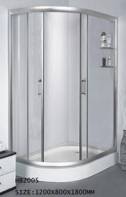 salle de bains, pièce de douche en aluminium de cadre, clôture de douche, porte HB2005 1200X800X1800 de douche