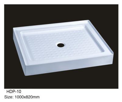 China Acrylic shower tray, shower basin,acrylic shower base HDP-10 for sale
