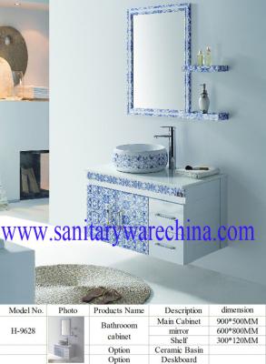 Modern Alunimun Bathroom Vanity/ aluminum alloy bathroom cabinet/Mirror Cabinet /H-9628