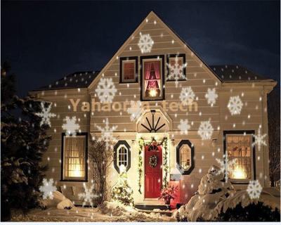 China event decoration fancy multicolor snowflake led christmas motif lights for sale