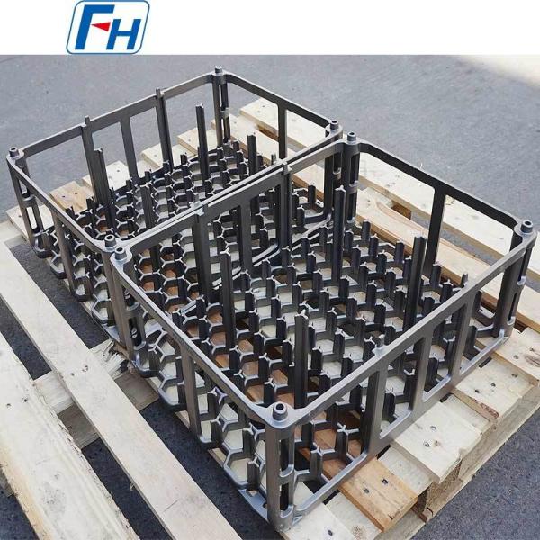 Quality HU+Nb Heat Treat Furnace Baskets High Temperature Corrosion Resistant For Quenching Furnace for sale