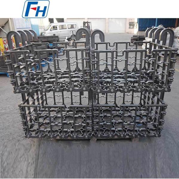 Quality 1.4848 Low Carbon Water Cooled Heat Resistant Stackable Baskets And Frames for sale
