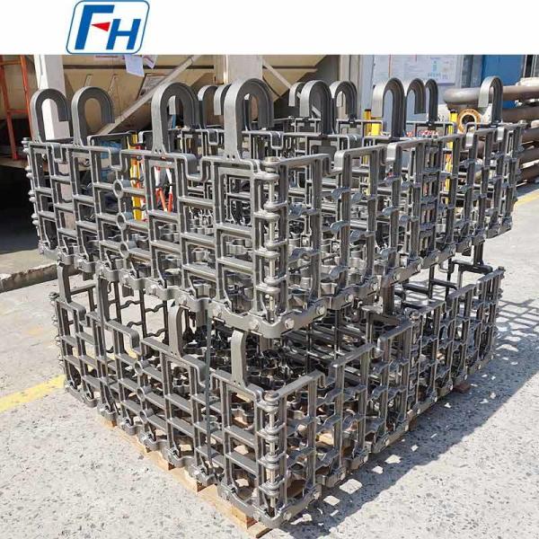 Quality 1.4848 Low Carbon Water Cooled Heat Resistant Stackable Baskets And Frames for sale