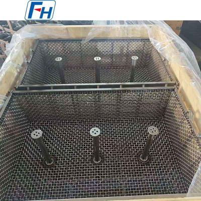 China High Temp Heat Treatment Basket | Anti-Deformation Alloy | Carburizing, Quenching, Tempering for sale