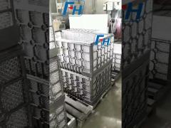 modular spliced 1.4859 heat treatment baskets for heat treatment furnaces