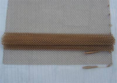 Cina cavo decorativo mobile di 5x5mm Mesh Screen Curtain Stainless Steel per la finestra dell'hotel in vendita