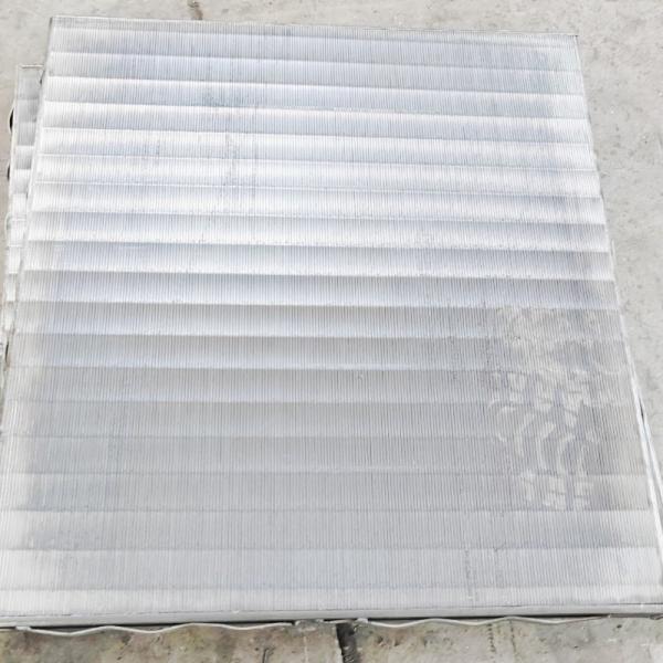 Quality V Shaped Open Wire Stainless Steel Wedge Wire Mesh 6 M Length for sale