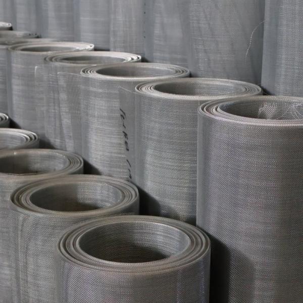 Quality 316 Plain Weave Stainless Steel Wire Mesh Cloth Filter 0.025mm-3mm Wire Dia for sale