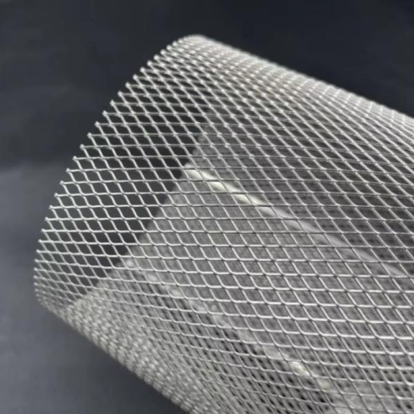 Quality Stretched Expanded Diamond Mesh Metal Lath Galvanized Steel Diamond Shape 0.5-3 for sale