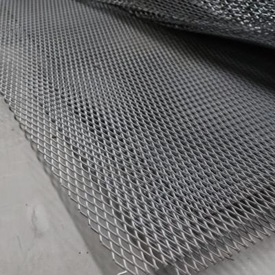 China 10×20 Carbon Steel Flattened Expanded Metal Sheet For Building Outer Wall for sale