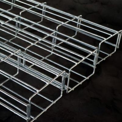 China Hot Dipped Galvanized Steel Wire Cable Tray 300mm Cable Tray Electrical Net for sale