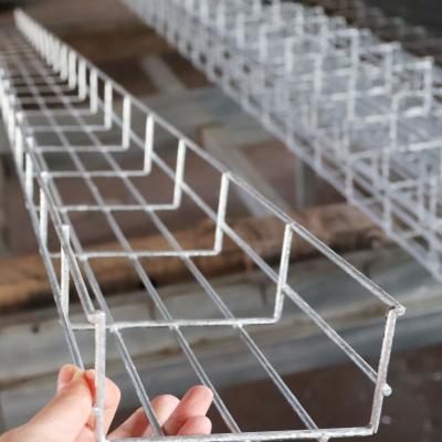 China Stainless Steel Metal Wire Mesh Cable Tray For Data Center Cable for sale