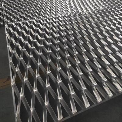 Cina Lami di rete in alluminio espanso anodizzato 4 piedi * 8 piedi per rivestimenti di facciate in vendita