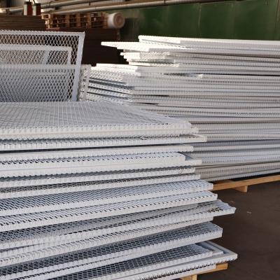 China 3mm-5mm Thick Powder Coated Expanded Aluminum Wire Mesh For Decorative Buildings for sale