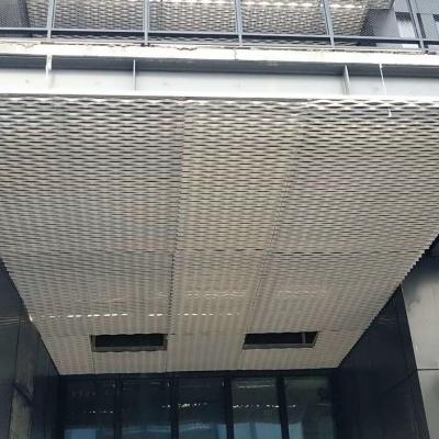 China 3mm-5mm Thick Powder Coated Expanded Aluminum Wire Mesh For Decorative Buildings for sale