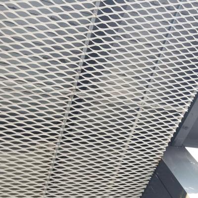 Cina Rivestimento di facciata PVDF Griglia di alluminio estesa per parete a tenda in vendita