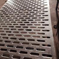 China Round Hexagonal Perforated Metal Mesh Sheet For Construction Decoration for sale