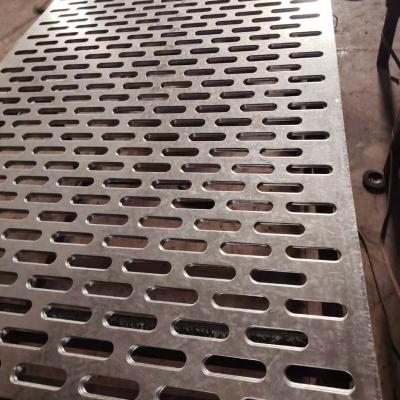 China Round Hexagonal Perforated Metal Mesh Sheet For Construction Decoration for sale