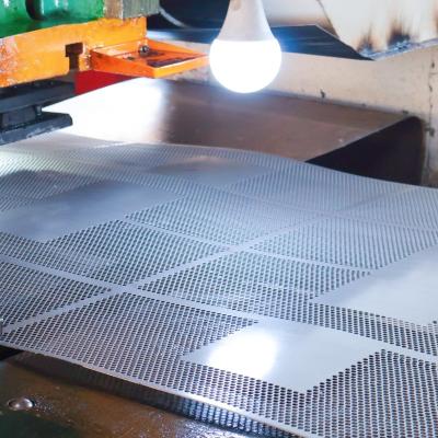 China Round Hexagonal Perforated Metal Mesh Sheet For Construction Decoration for sale