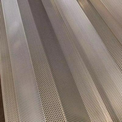 Cina Dischi metallici perforati galvanizzati a buco rotondo in vendita