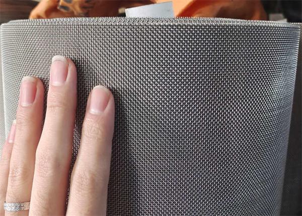 Quality Customizable Corrosion Resistant Stainless Steel Mesh / SS316 Wire Mesh Roll for sale