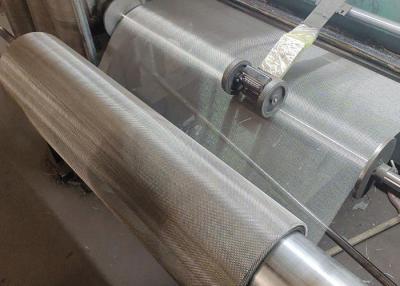 China Aanpasbaar 304 Ss Geweven Draadgaas Voor Filtratie Hoge Precisie Zilver Grijs Fijn Roestvrij Staal Gaas Te koop
