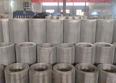 China Aanpasbaar 304 Ss Geweven Draadgaas Voor Filtratie Hoge Precisie Zilver Grijs Fijn Roestvrij Staal Gaas Te koop