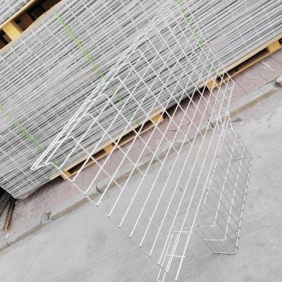 China Steel Material Galvanized Surface Wire Mesh Trunking / Q235 Network Mesh Wire Tray for sale