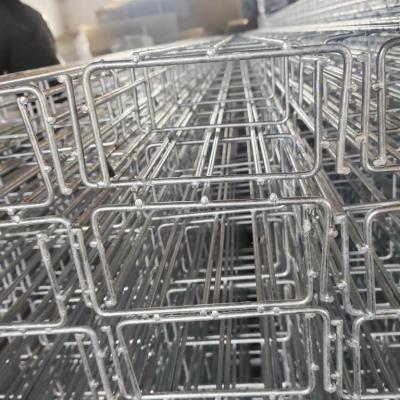 China Flat Welding Wire Mesh Cable Tray Stainless Steel 4mm  5mm 6mm Diameter for sale