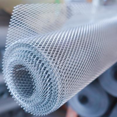 China Micro Small Hole Galvanized Expanded Metal Mesh Rolls Punching Process for sale
