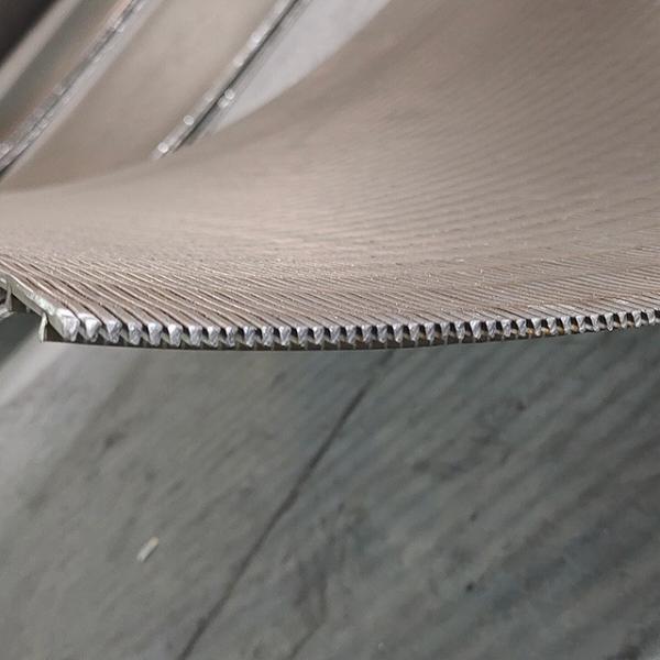 Quality 304 Stainless Steel Wedge Wire Screen For Filtration Wedge Wire Filter Screen for sale