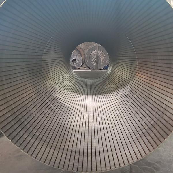 Quality 304 Stainless Steel Wedge Wire Screen For Filtration Wedge Wire Filter Screen for sale