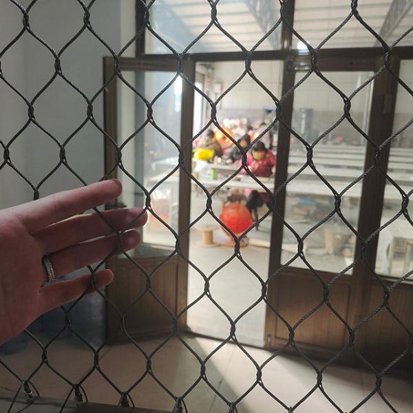 Quality Durable 316 Stainless Steel Wire Rope Mesh Decoration With Polished Glvanized for sale