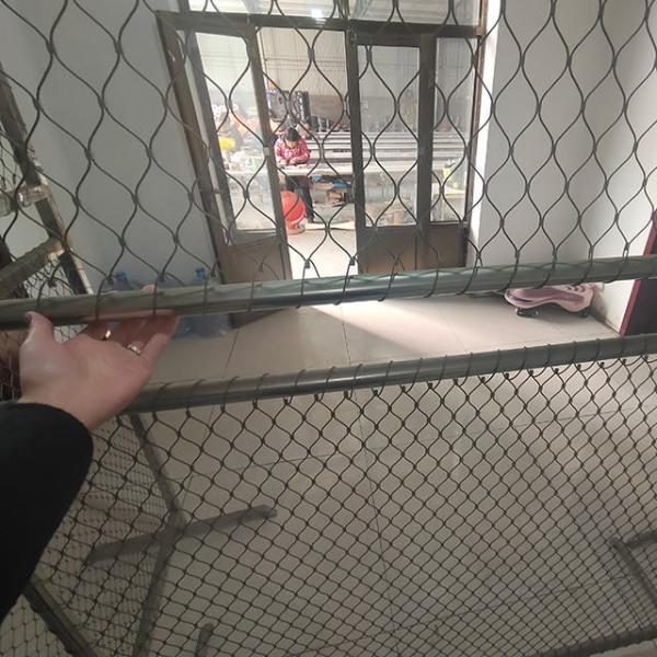 Quality Durable 316 Stainless Steel Wire Rope Mesh Decoration With Polished Glvanized for sale