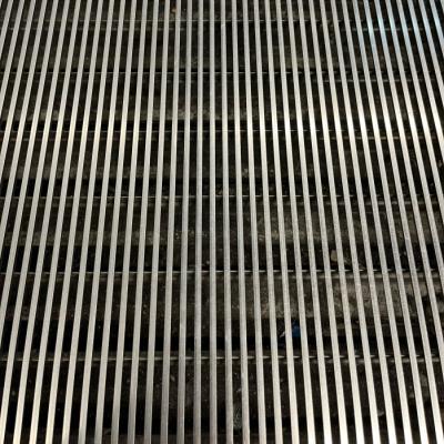 Cina Filtri per acque reflue con schermo a filo a cuneo saldato in acciaio inossidabile 304 316 316L in vendita