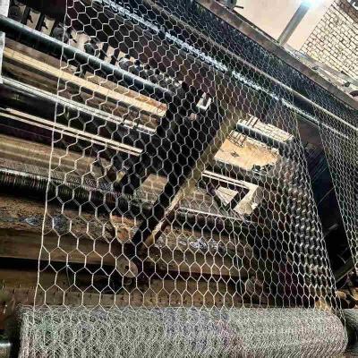 China Gegalvaniseerd PVC bekleed Messing Hexagonale Draad Mesh Kipenscherm Anti Corrosie Te koop