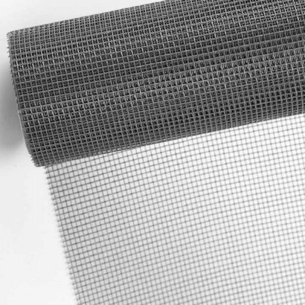 Quality PVC Coated Fiberglass Window Fly Screen Mesh Roll For Anti Mosquito Screen for sale