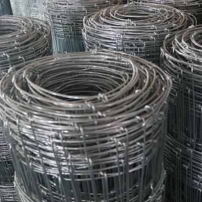 China 7ft * 100ft Grassland Farming Cattle Field Fence Welded Mesh Fencing for sale