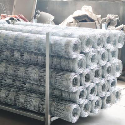 China 7ft * 100ft Grassland Farming Cattle Field Fence Welded Mesh Fencing for sale